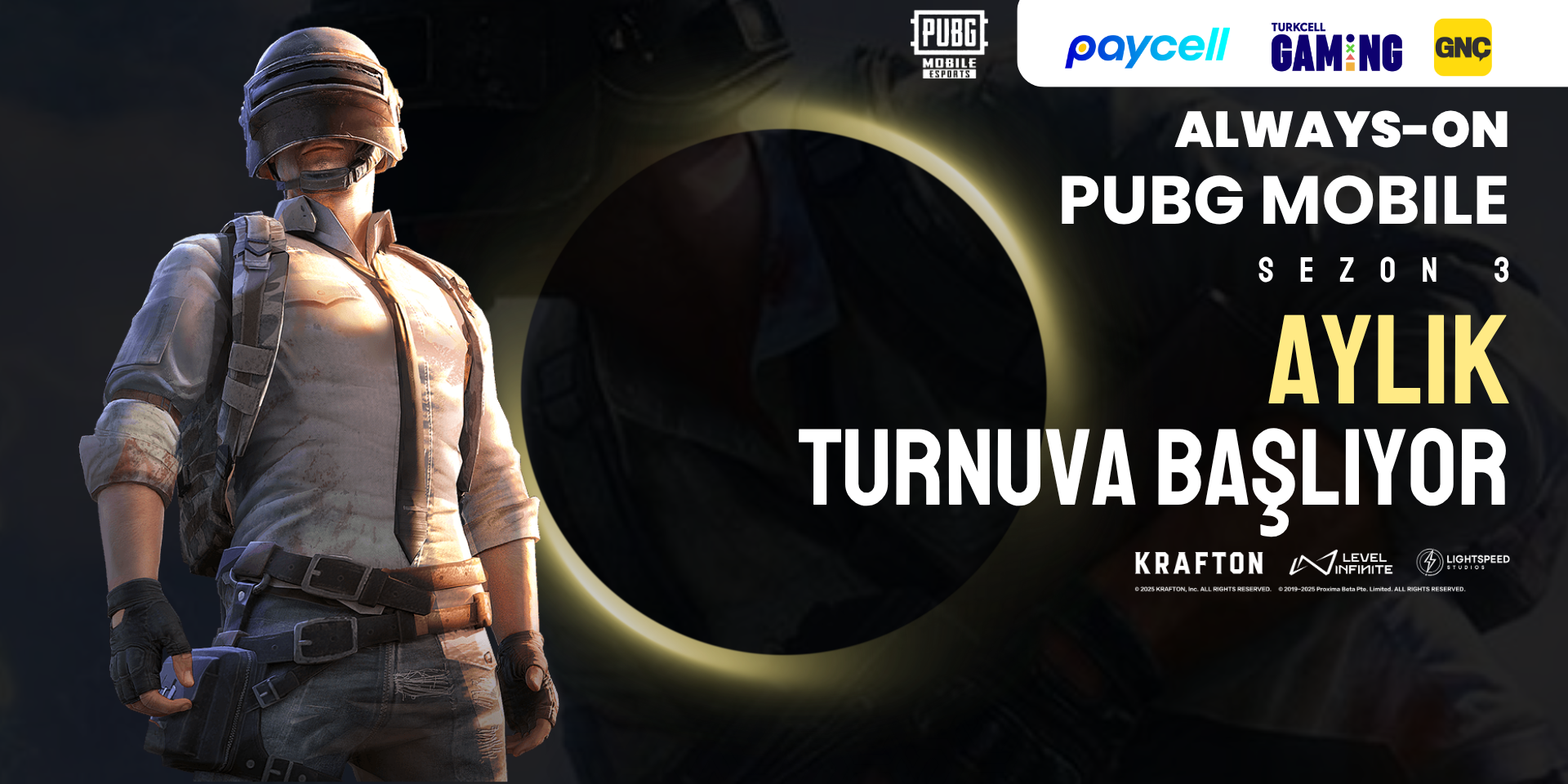 Always-ON PUBG MOBILE Sezon 3 Aylık